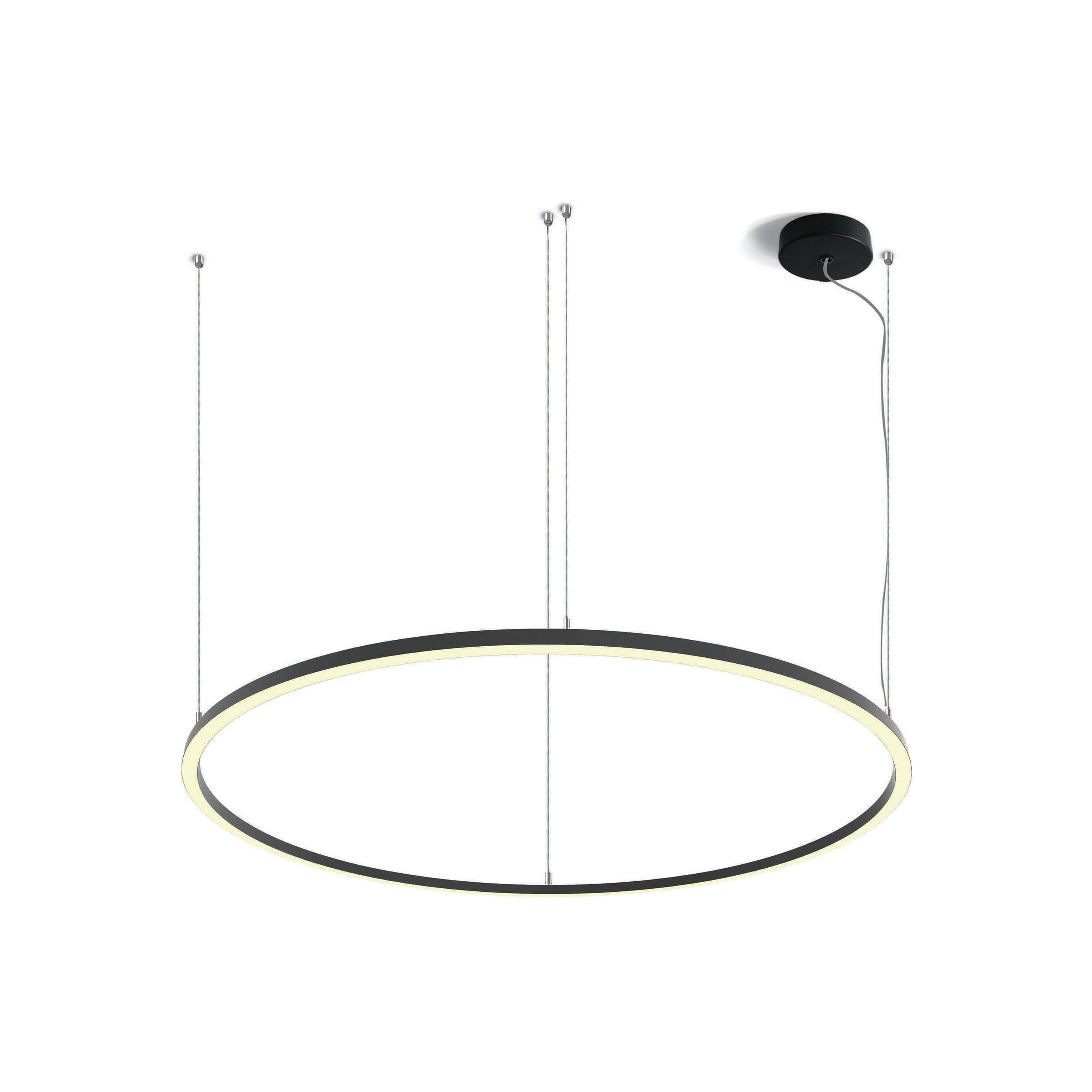 ONE Light LED Circle Rings - hanglamp - Ø 180 x 300 cm - 100W LED incl ...