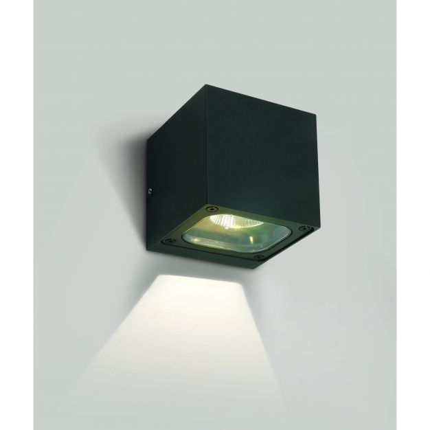 ONE Light Cube Wall Lights - buiten wandverlichting - 10 x 10 x 10 cm ...