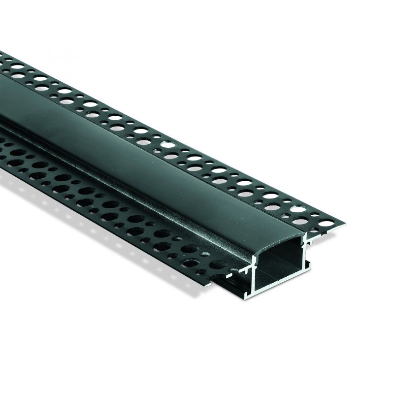 ONE Light Black Profiles - inbouw profiel - 6,2 x 1,5 cm - 200 cm ...